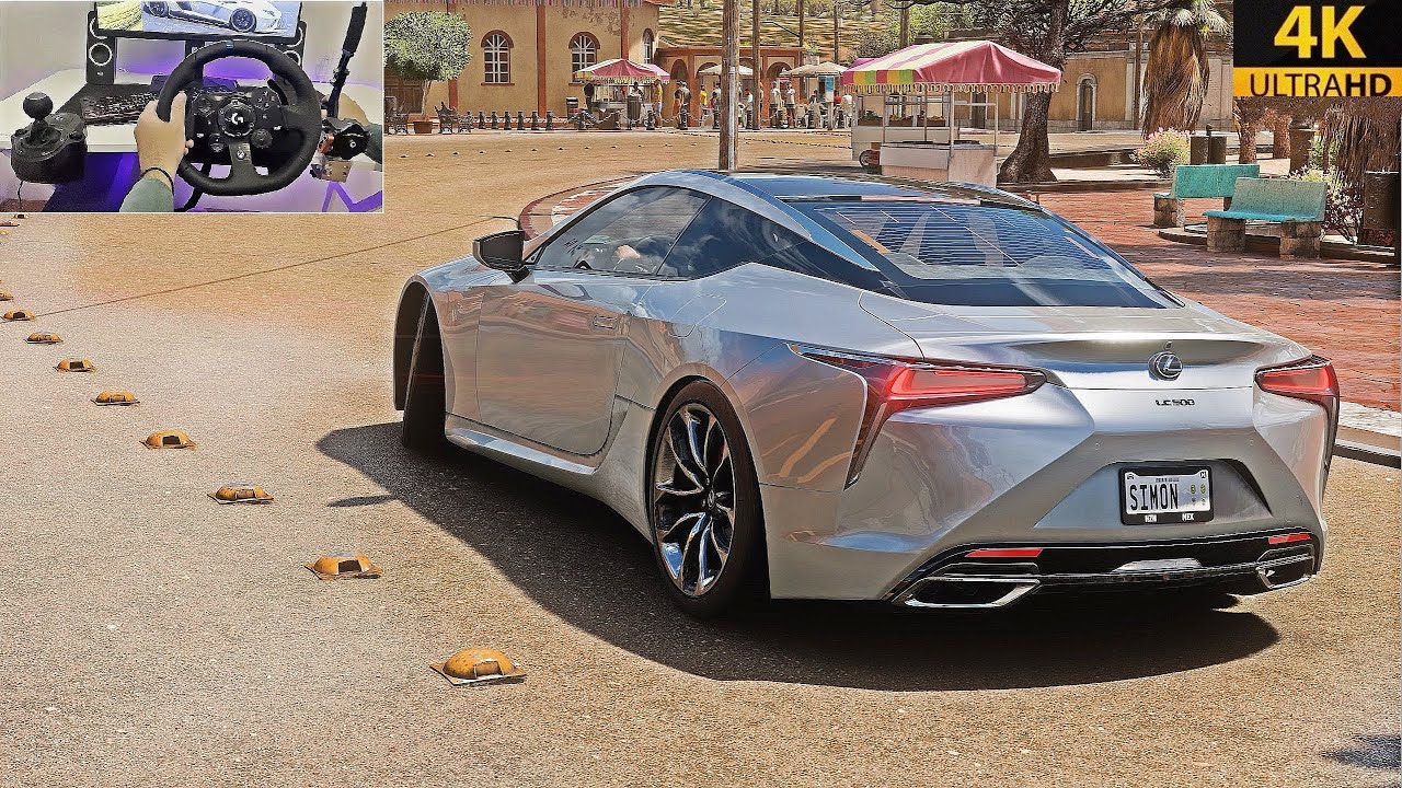 NEW Lexus LC500 (800Hp) | Forza Horizon 5 | Steering Wheel Gameplay ...