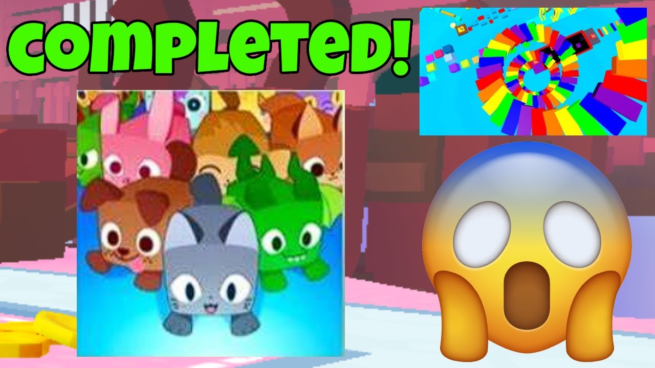 COMPLETING EVERY obby in Pet Simulator 99! (update 1) - YouTube