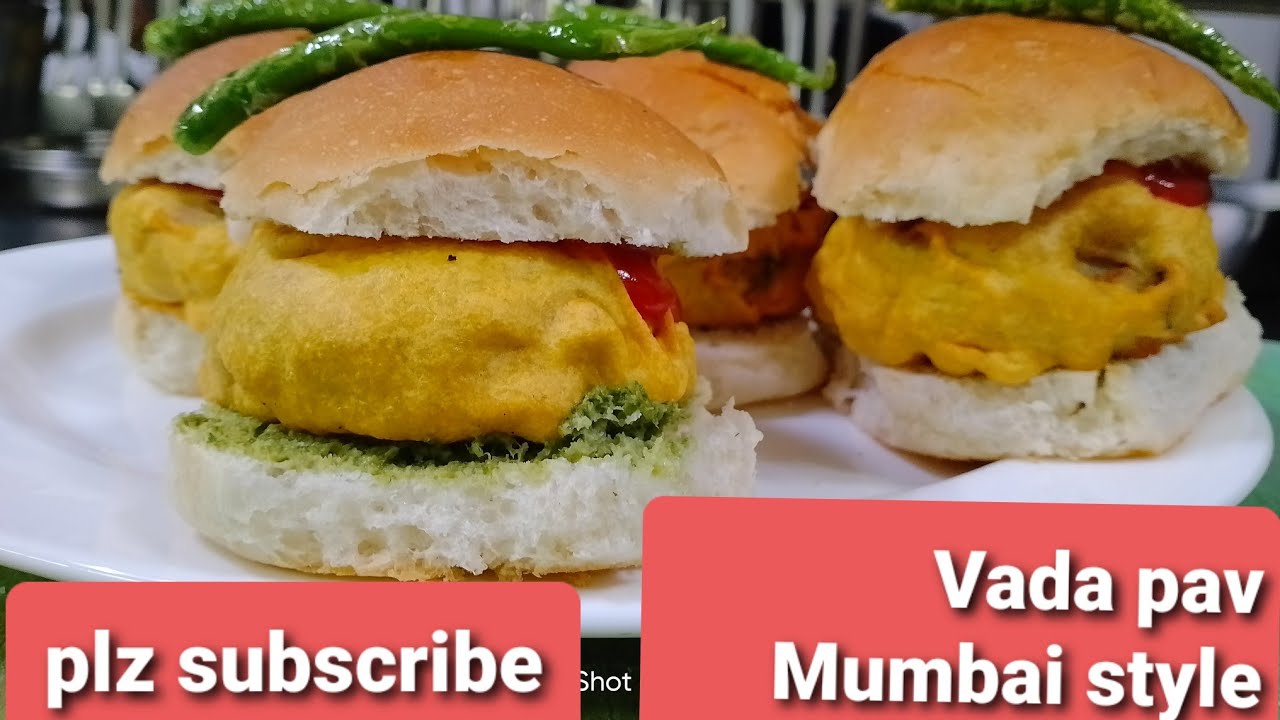 VADA PAV RECIPE MUMBAI STYLE Food AND Batata vada Indiana restaurant ...