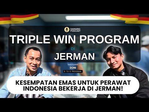 Perawat Indonesia bisa kerja legal & dibayar tinggi di program Triple Win Program di Jerman