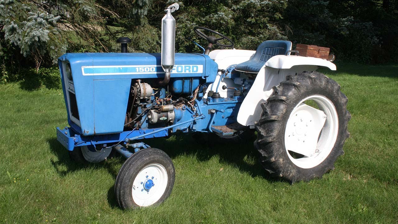 1979 Ford 1500 Compact Utility Tractor Diesel 12/4 Speed 2 Cyl 12 Volt ...