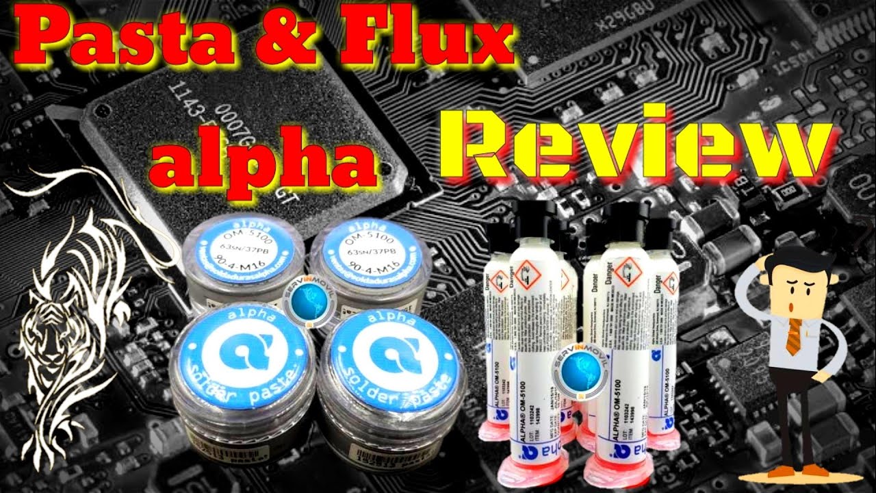 Reballing & Review de pasta alpha - YouTube