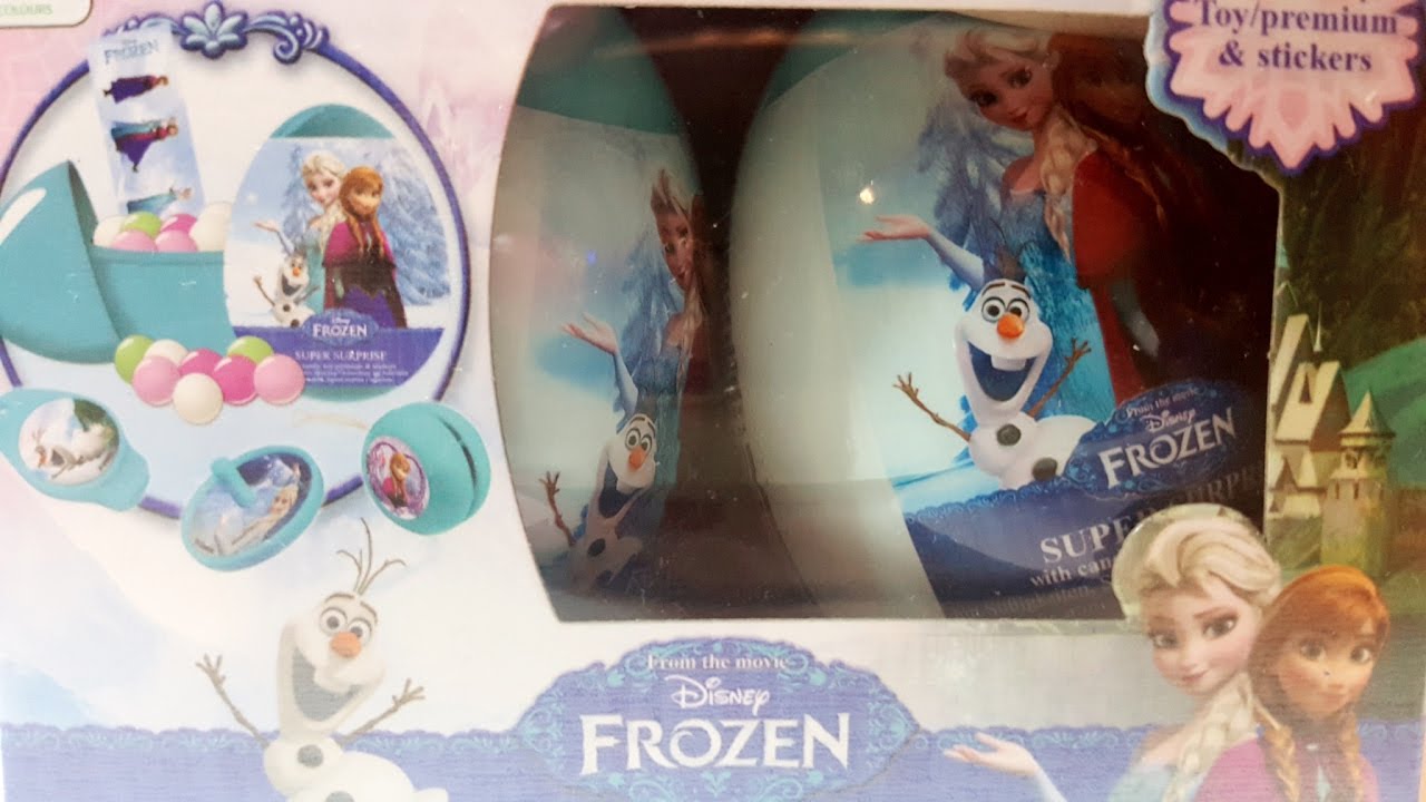Disney Frozen Anna and Elsa Surprise Eggs - YouTube