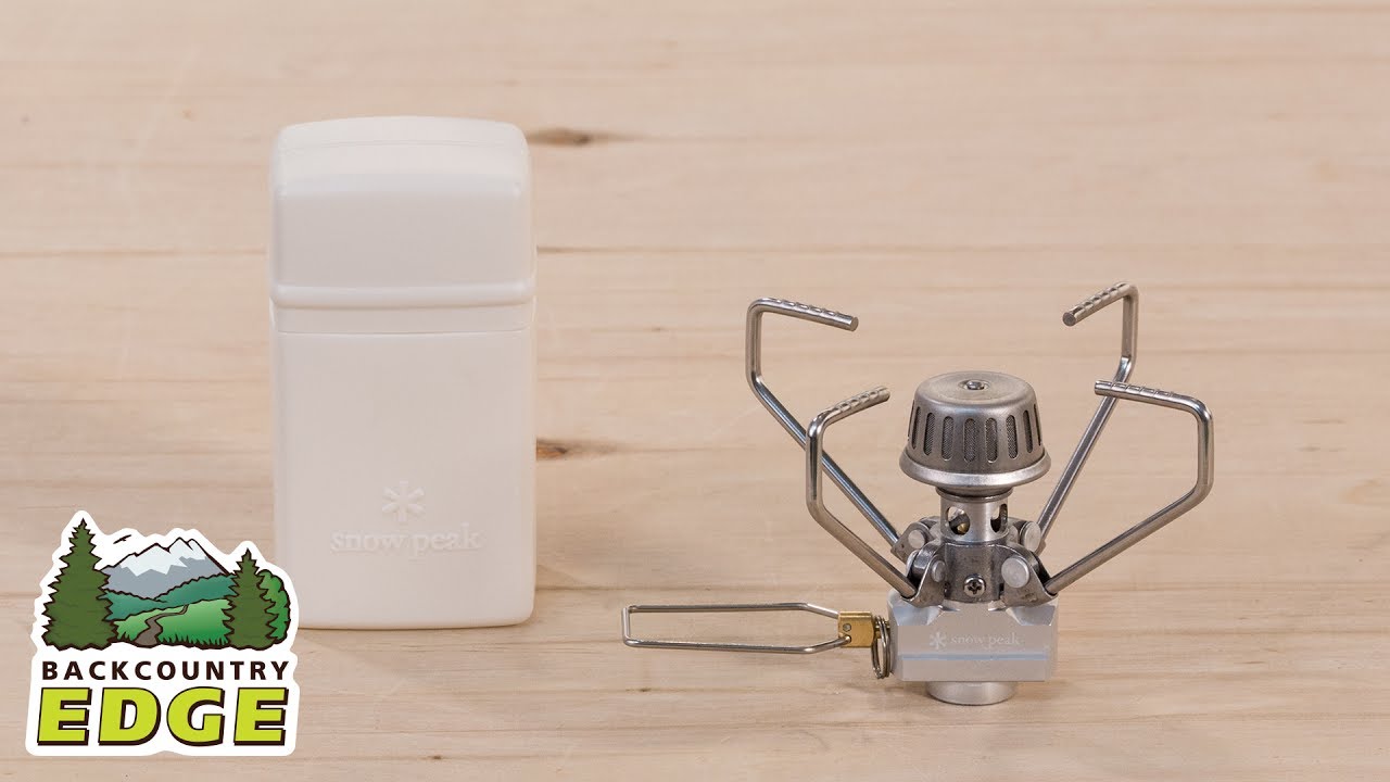 Snow Peak GigaPower Manual Canister Stove - YouTube