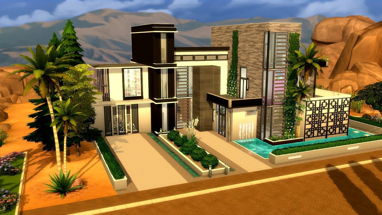 The Sims 4 || Speed Build || Millionaire's Row - California Modern ...