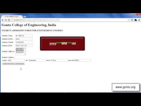 Spring MVC Tutorials 15 @InitBinder annotation, WebDataBinder, CustomDateEditor concept - YouTube