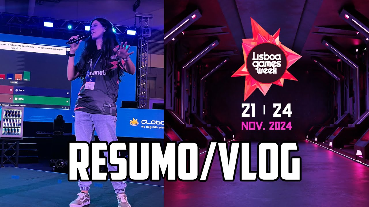 Lisboa Games Week 2024 | Resumo / Vlog - YouTube