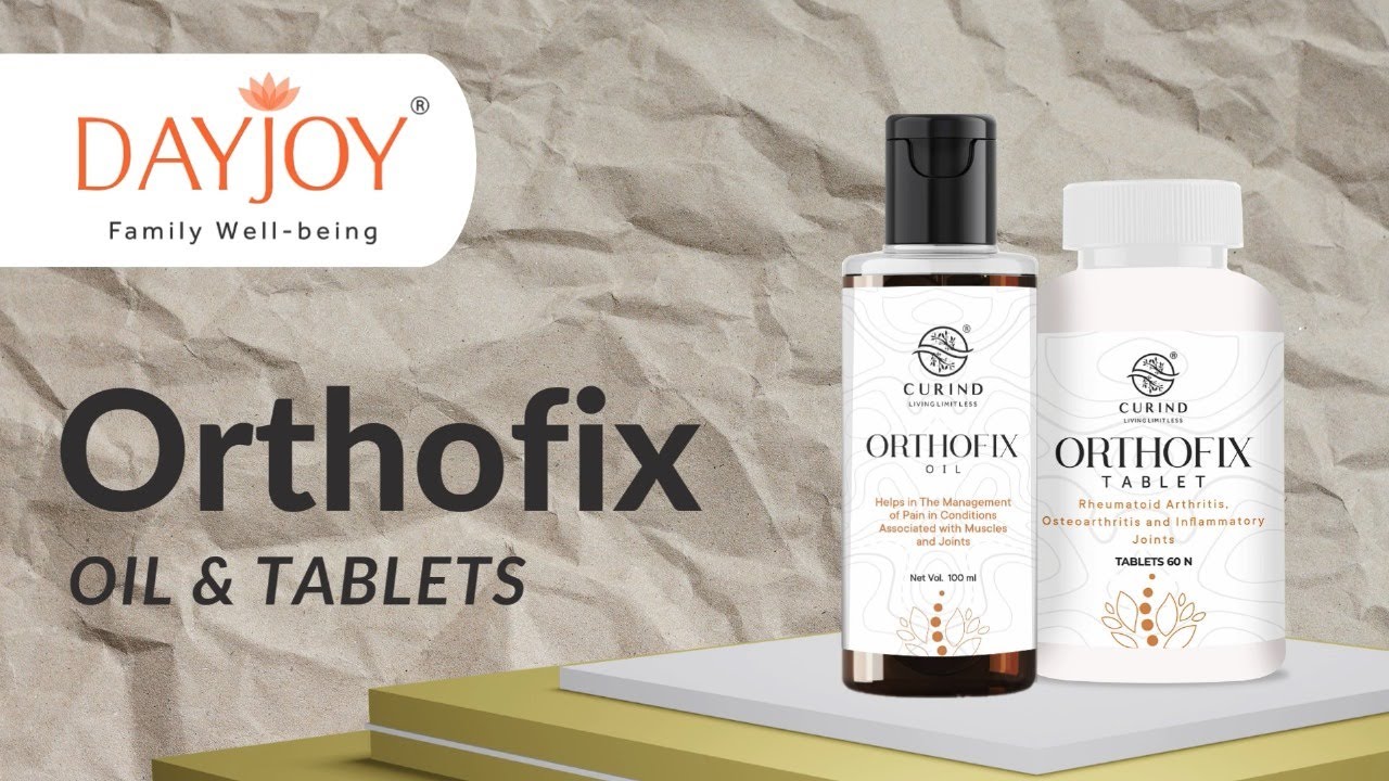 Ortho fix Oil & Tablets | Healthcare Seminar | DAYJOY - YouTube