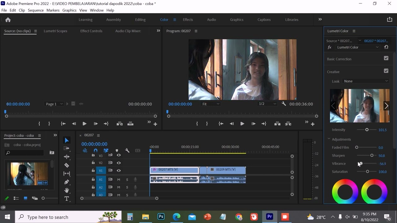 KENALI MENU-MENU PADA ADOBE PREMIERE PRO 2022 - YouTube