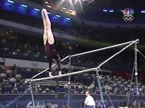[HDp60] Olga Roshchupkina (UKR) Uneven Bars Event Finals 2000 Sydney Olympic Games