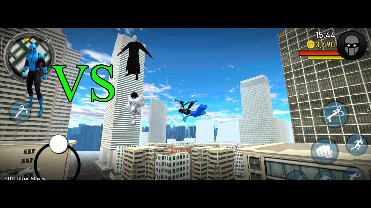 Blue Ninja, Superhero Game - Gameplay (iOS,Android) | Roema ...