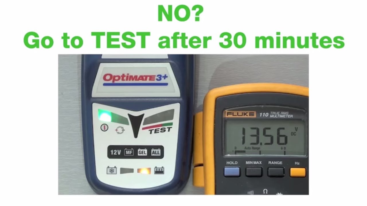 LED indicator lights : OptiMate 3+ - YouTube