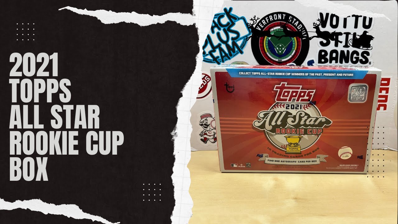 2021 Topps All Star Rookie Cup Box - 1 Guaranteed Auto - YouTube