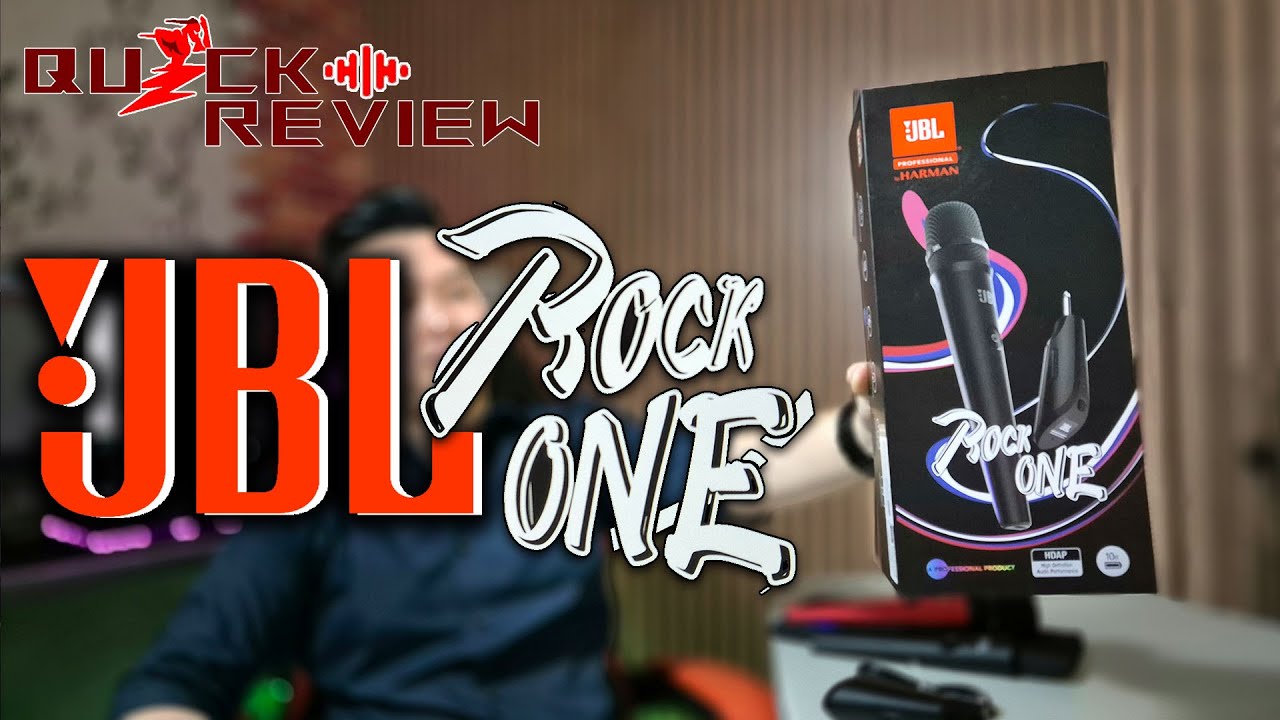 QUICK REVIEW : JBL ROCK ONE | MICROPHONE WIRELESS PORTABLE | UTAMA AUDIO - YouTube