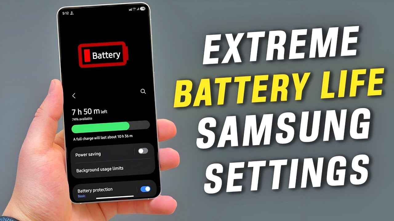 10 Hidden Killer Settings Improve Samsung Battery life!Double Your ...