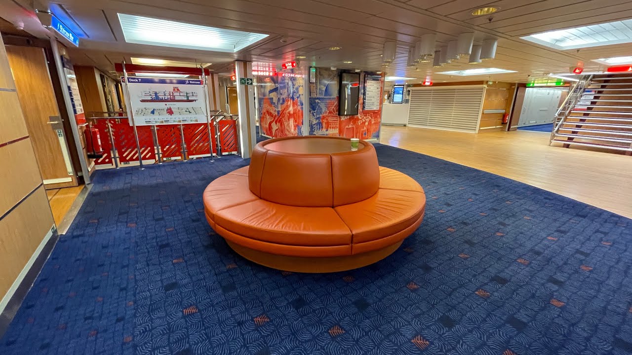 MV Stena Vision, Decks 7 & 8 Tour, 9/10/23 - YouTube