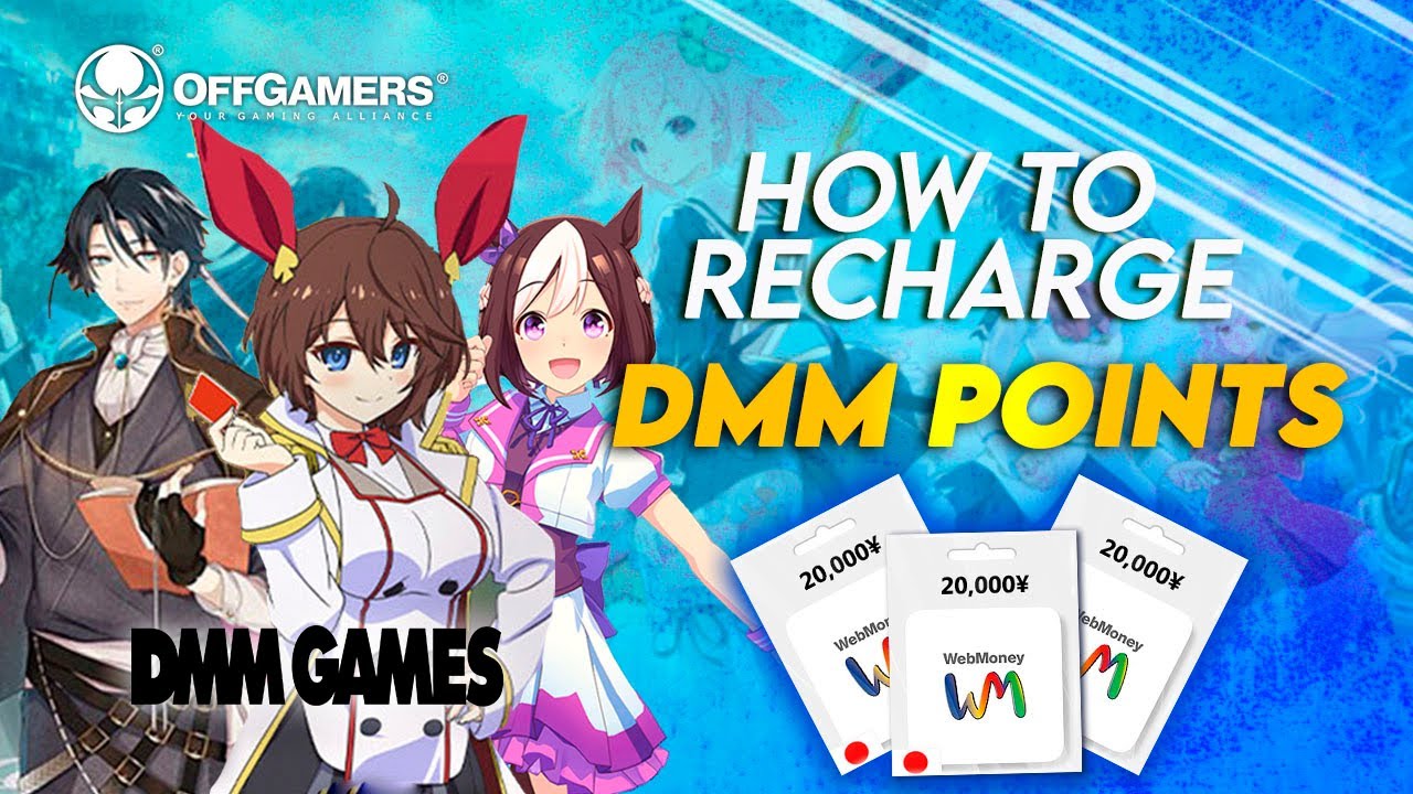 How to Recharge DMM Points with WebMoney (JP) - YouTube