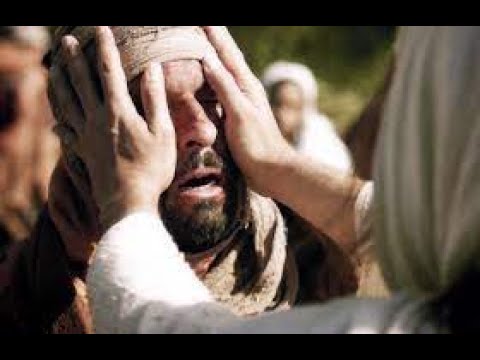Jesús sana a un ciego en Betsaida Marcos 8:22-26 - YouTube