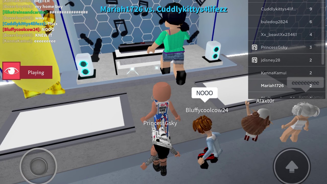 I played the rap battle game on Roblox - YouTube