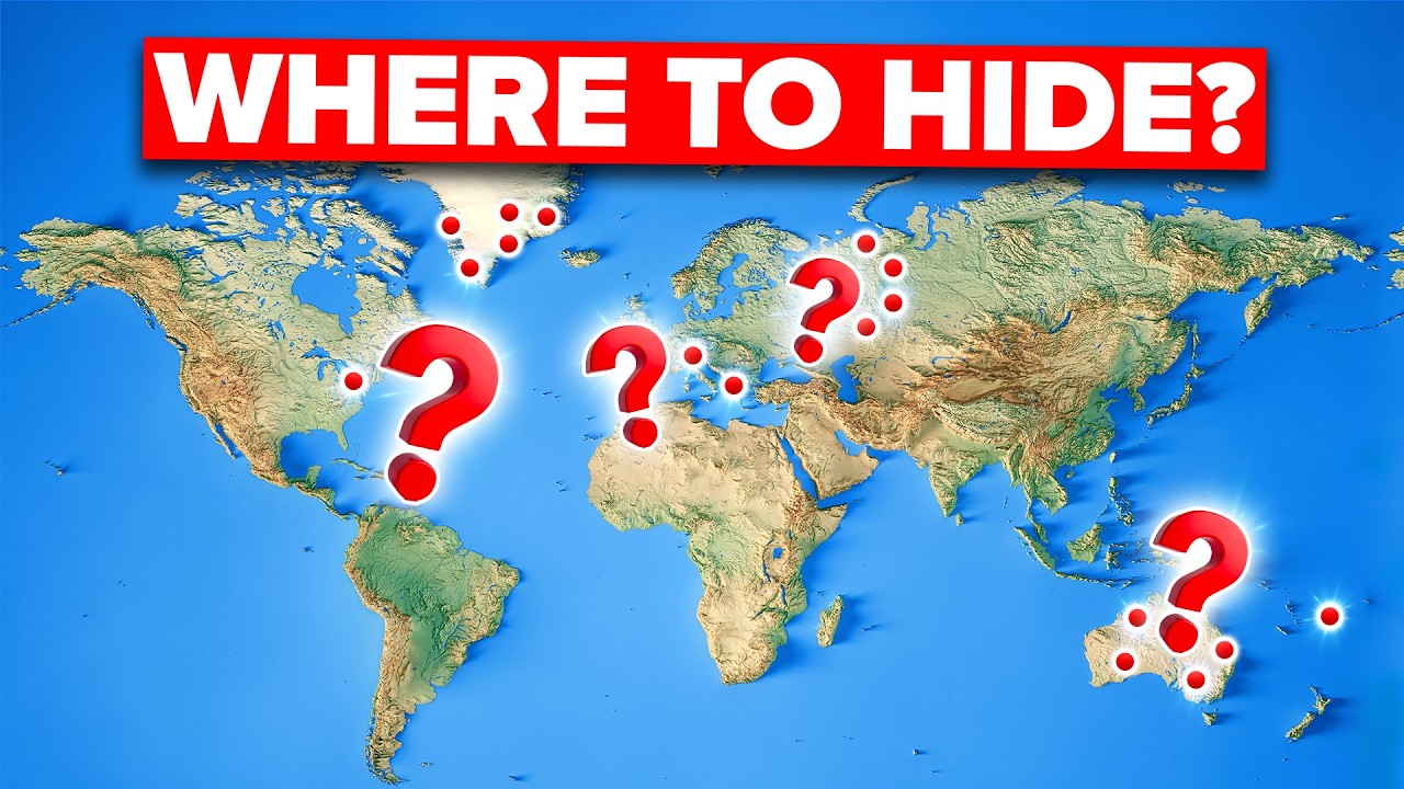 10 Locations Where You Will Survive WORLD WAR III - YouTube