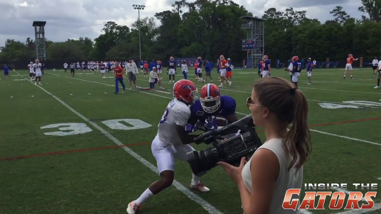 Florida Gators Spring Practice 10 3/27/2017 - YouTube