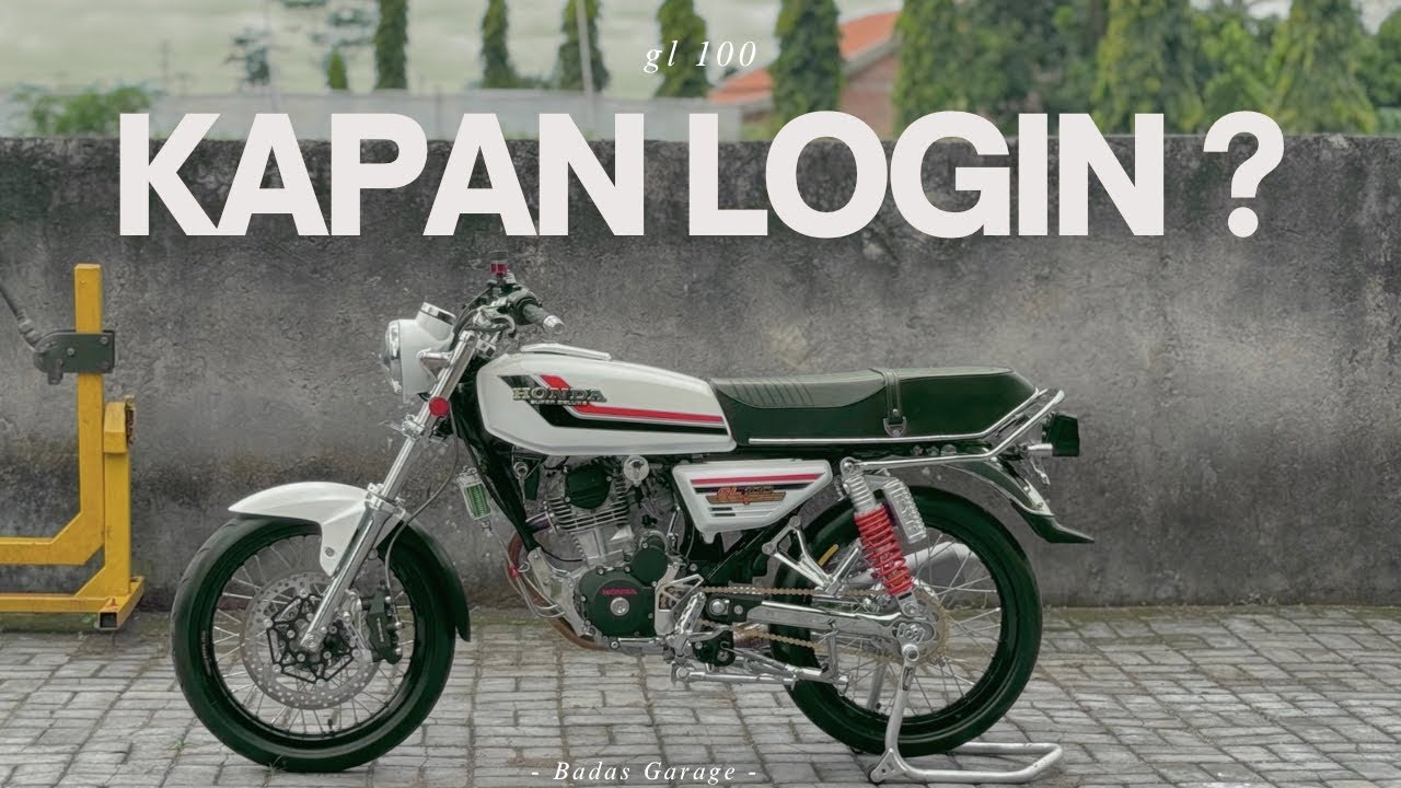 GL 100 PUTIH ALBINO MACAK K5 || BADAS GARAGE - YouTube