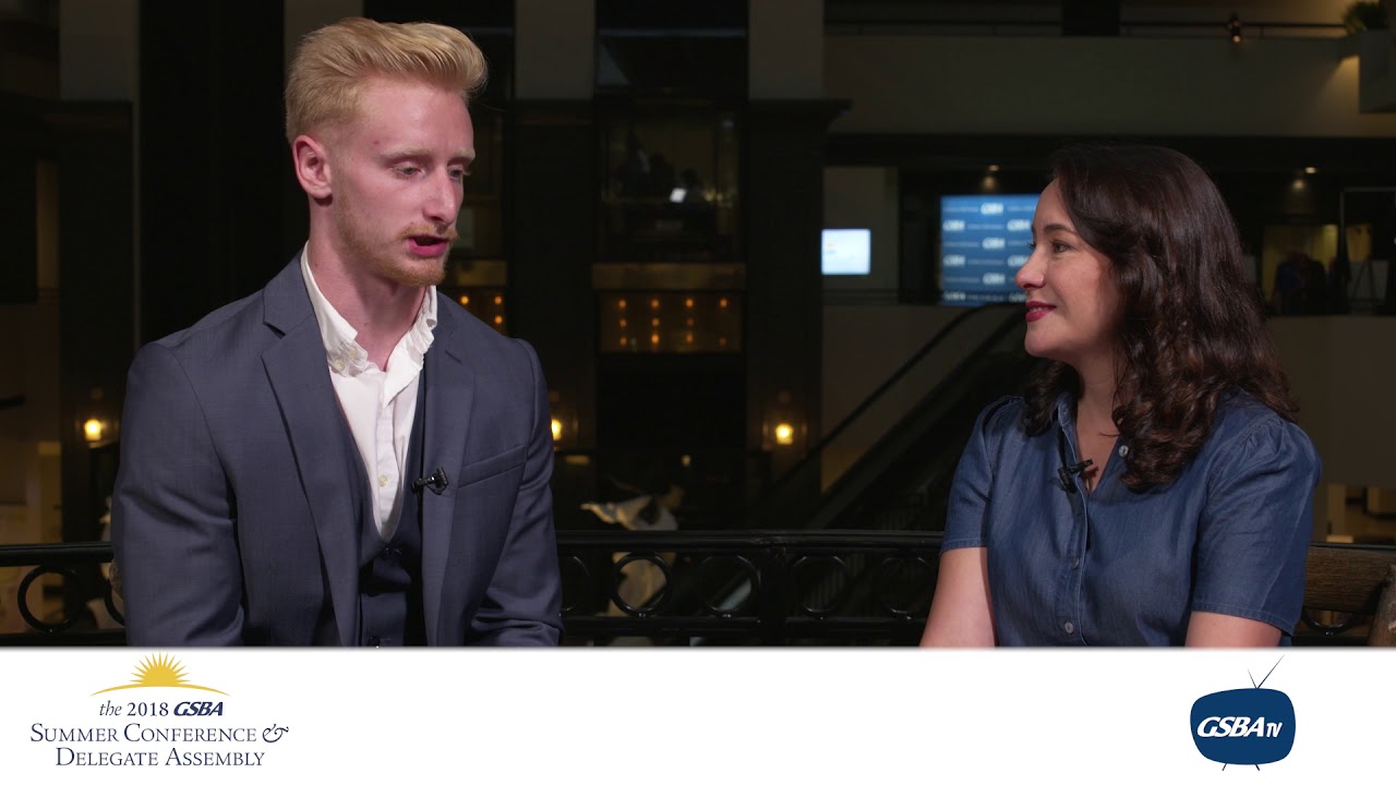 GSBA Summer Conference Student Speaker Michael Vescio - YouTube