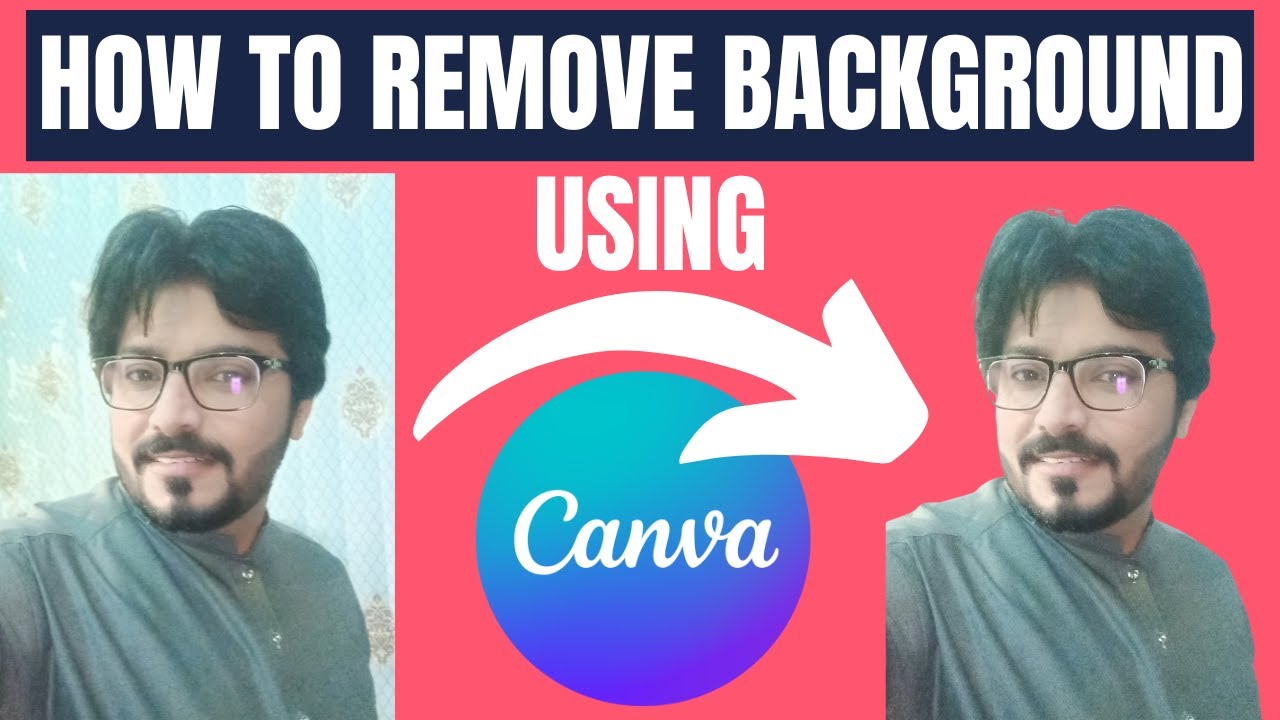 How to remove image background using Canva | Remove photo background in ...