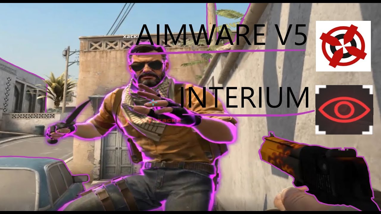 AIMWARE V5 and INTERIUM| good movement and high AIMBOT clips - YouTube