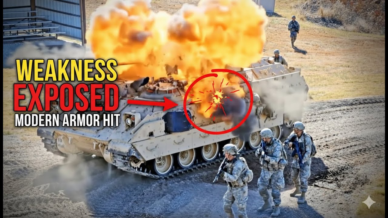 WEAKNESS EXPOSED: This is What Happens When Modern Armor Gets Hit - YouTube