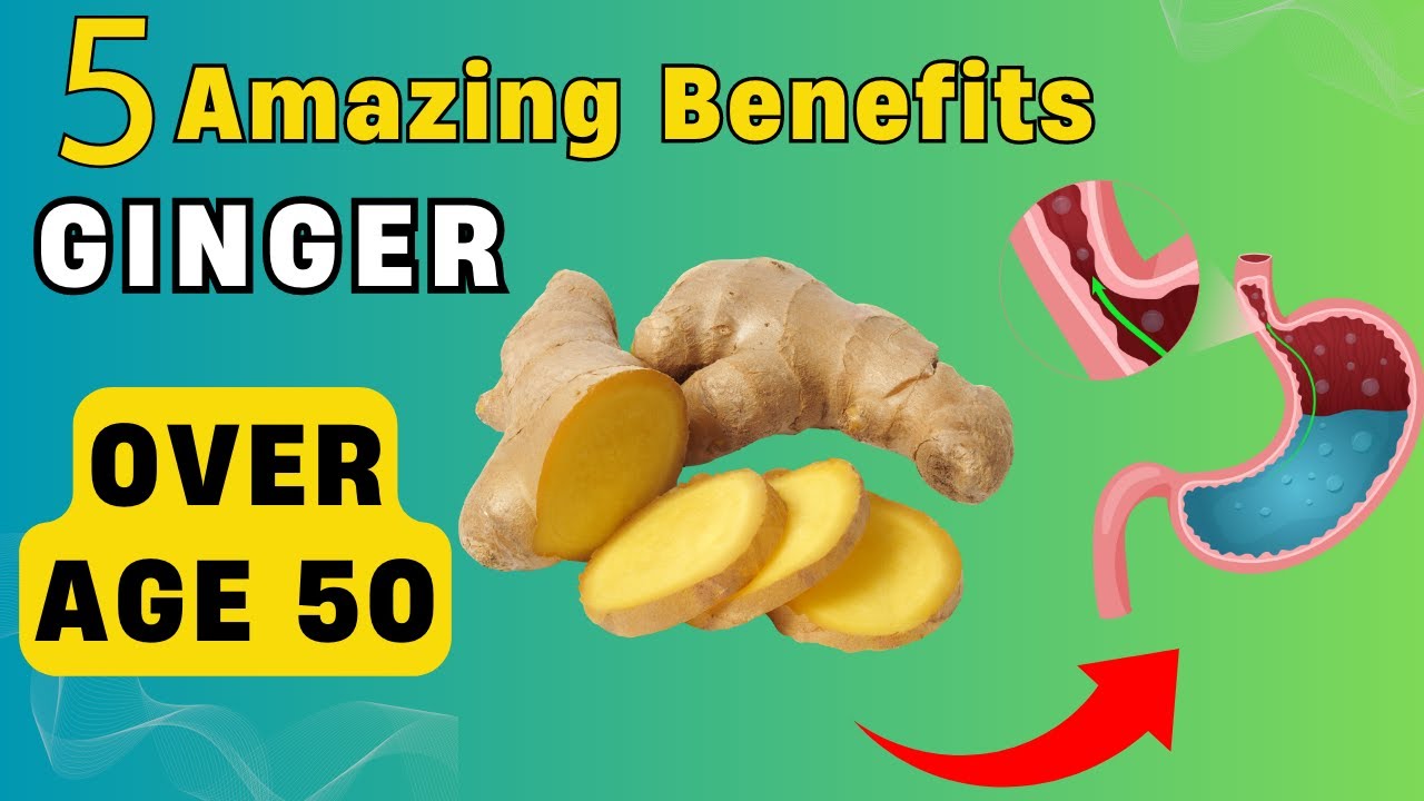 UNIMAGINABLE! 5 Amazing benefits of GINGER for individuals After Age 50 ...