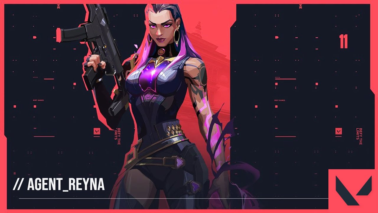 "Reyna" OFFICIAL GAMEPLAY USING HER ABILITIES | TheValorantGuy - YouTube