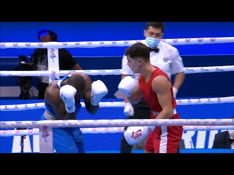 Day 2 (80kg) EL MOHOR ZIAD (BEL) vs OUMA George (KEN) | AIBA WCHs 2021