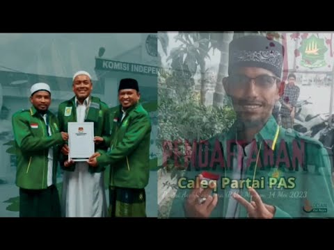 PAS Aceh Utara daftar bacaleg ke KIP 100% || diiringi sholawat badar ...