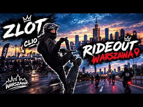 ⚡ MAŁY RIDEOUT ELEKTRYCZNYCH HULAJNÓG 🛴 | CLIO NA ZLOCIE 🔥 | WARSZAWA