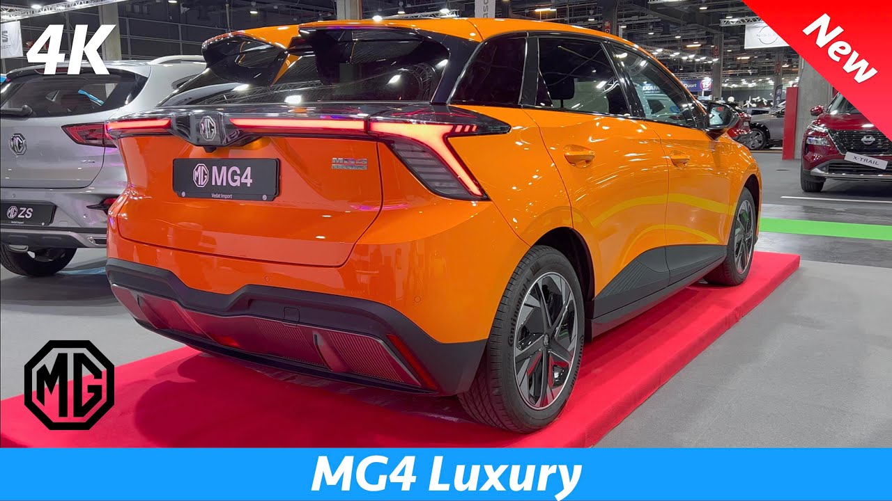 MG4 EV Luxury 2023 - FULL Review in 4K (Exterior - Interior), Digital Cockpit & Infotainment ...