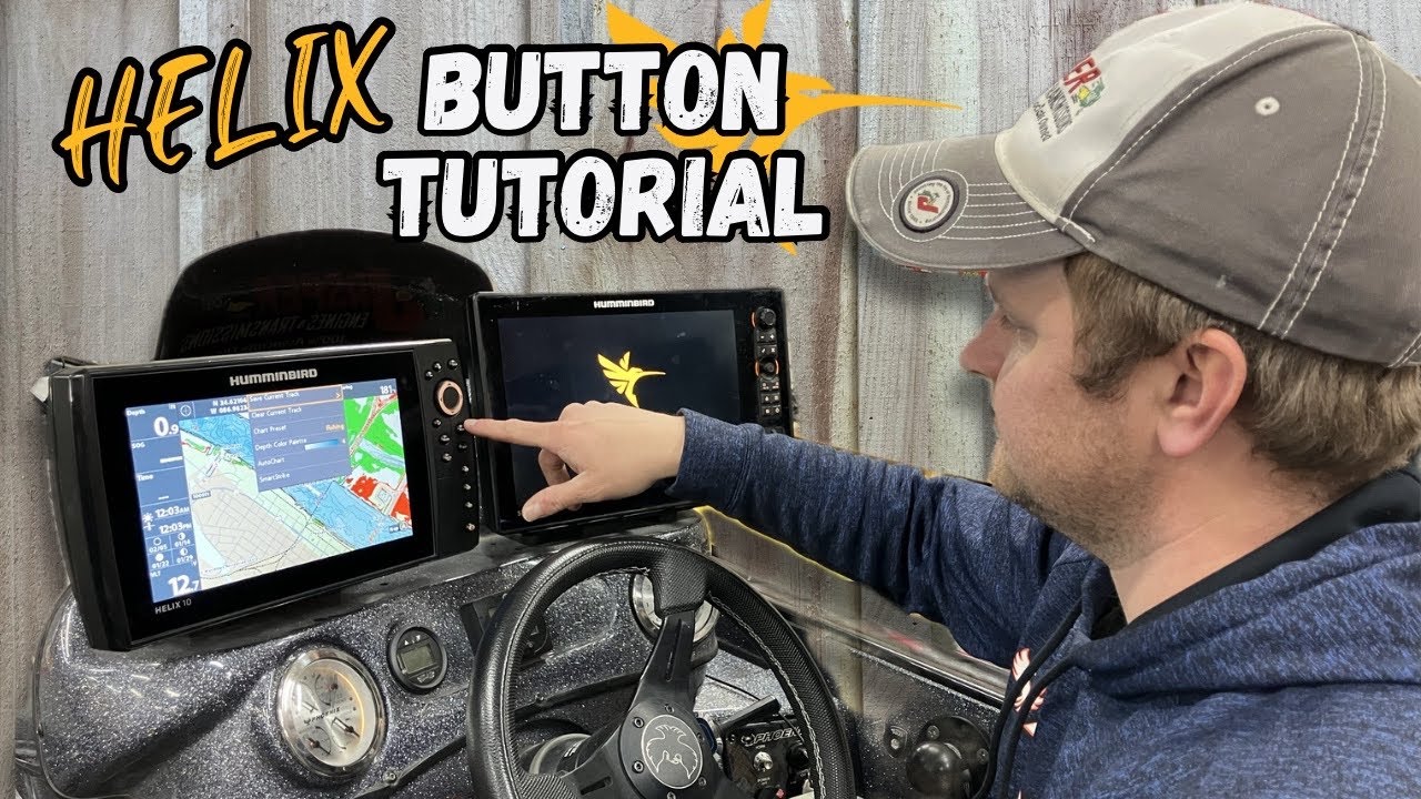 Humminbird HELIX: In-Depth Button Tutorial - YouTube