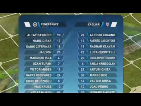 Fenerbahce Cagliari geniş özet