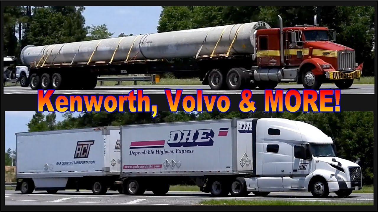 Truckspotting Ken worth T800 Volvo AAA Cooper DHE 52225 - YouTube