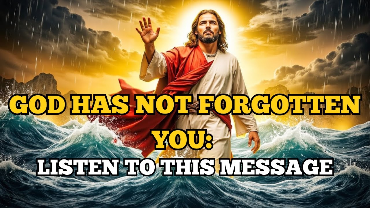 God has not forgotten you: Listen to this message - YouTube