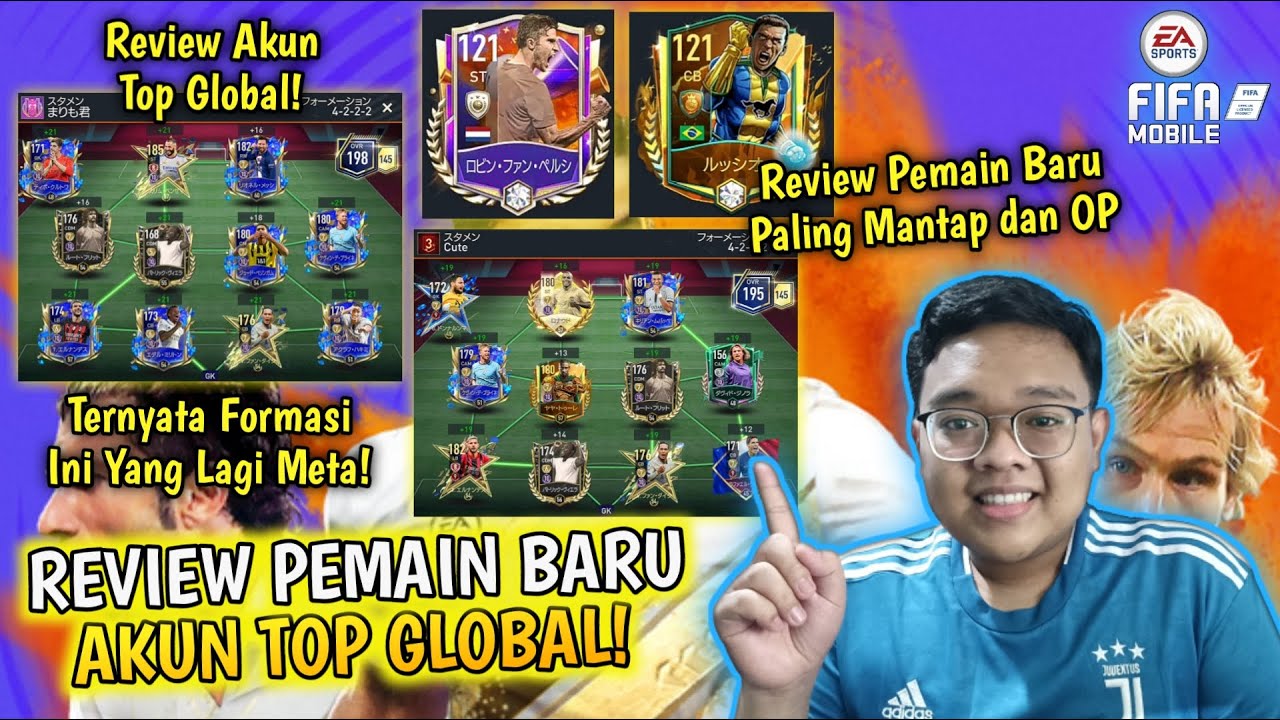 REVIEW AKUN TOP GLOBAL RANK TERNYATA FORMASI INI LAGI META DAN SARAN ...