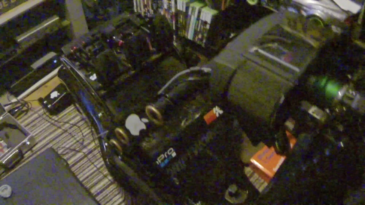 racing sim rig over view seat fanatec - YouTube