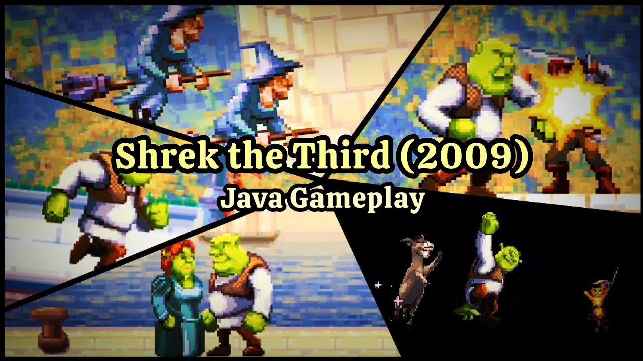 Shrek the Third: The Official Game (2009) [Gameplay on Java] (1) - YouTube