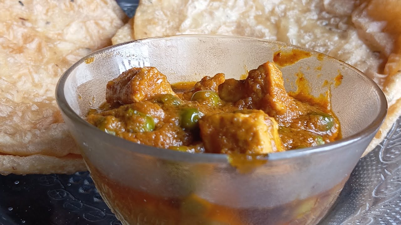 mattar panner new recipe#newrecpie #youtube #cookingvideo - YouTube