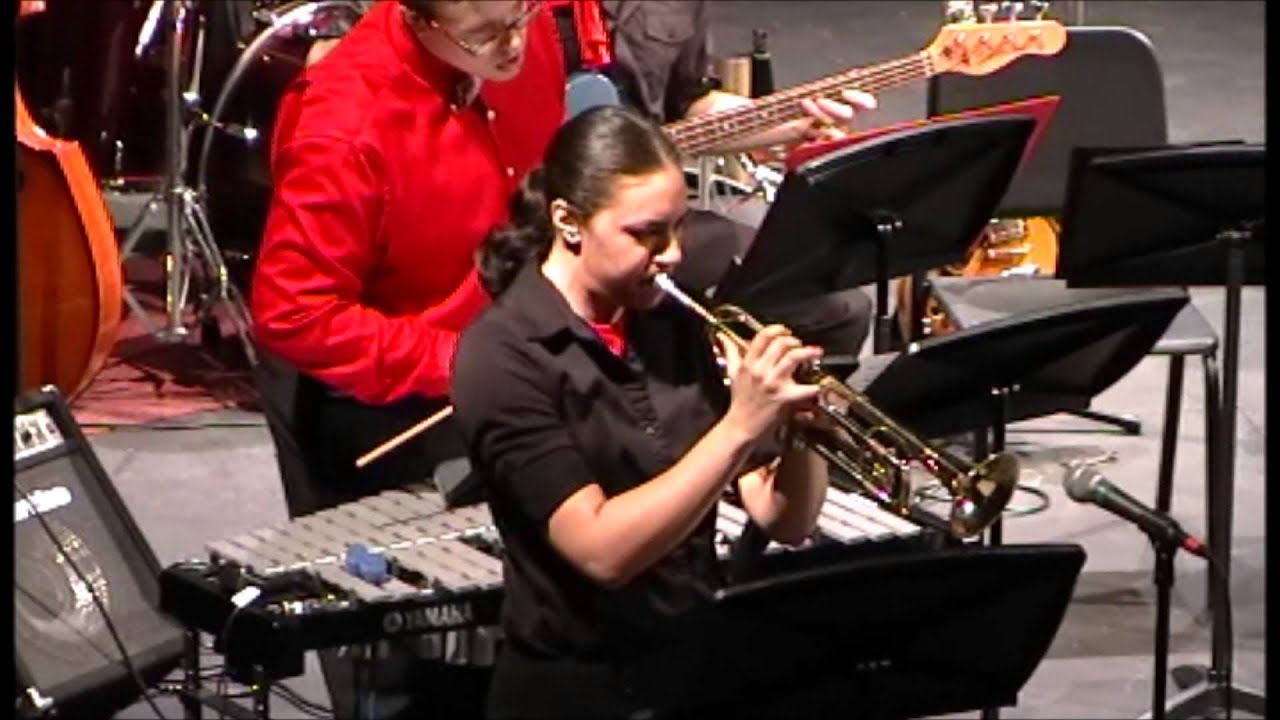 Ursinus Jazz Ensemble does Rachael w/ Chelsea Harris - YouTube