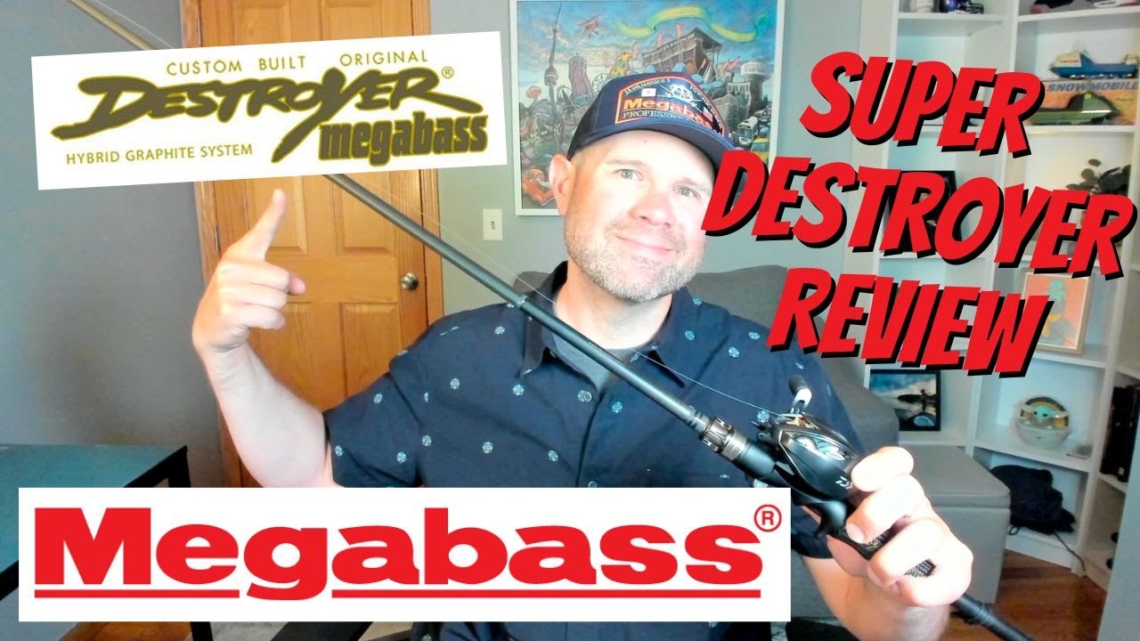 Megabass P5 SUPER DESTROYER Rod REVIEW!!! (Small rod, BIG versatility ...