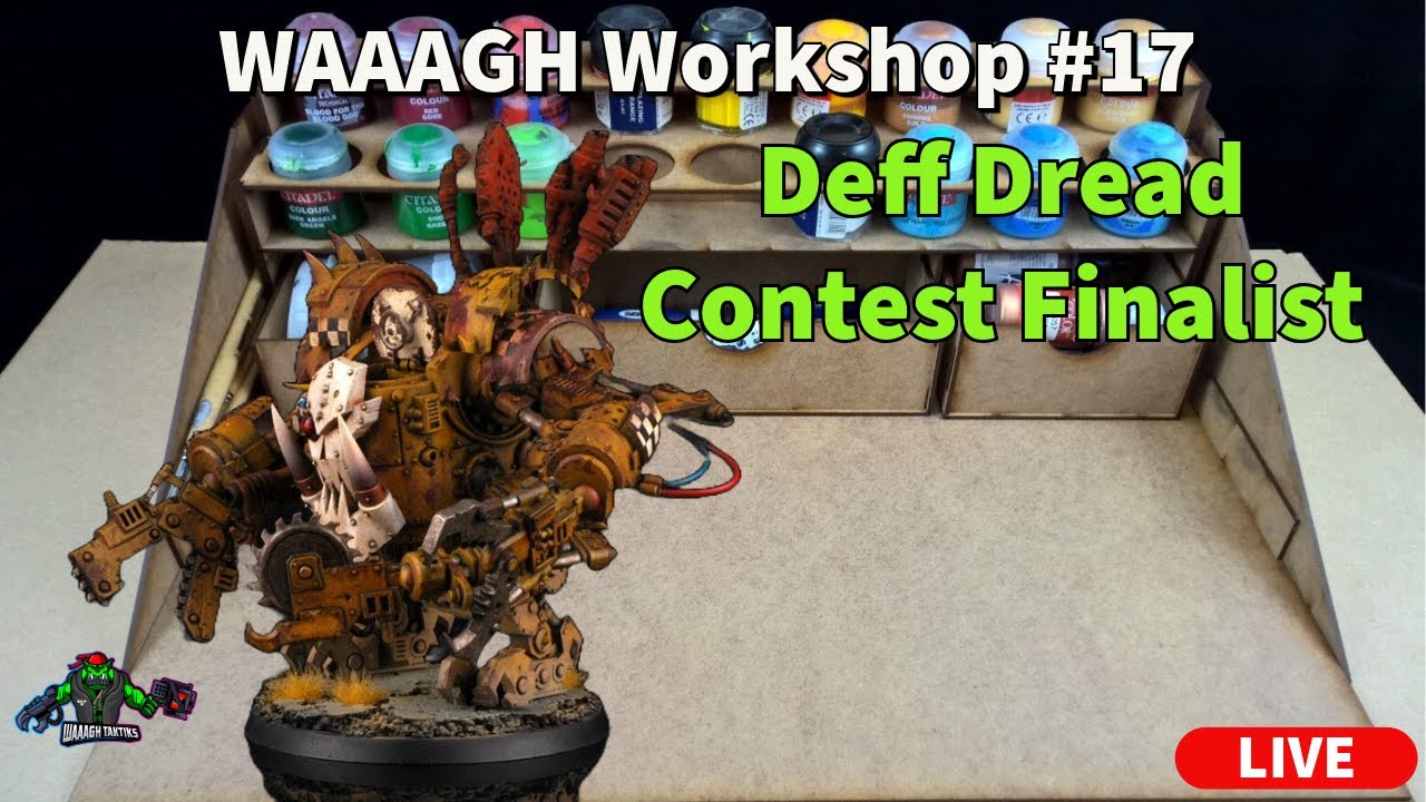 Deff Dread Paint Contest Community Stream - YouTube