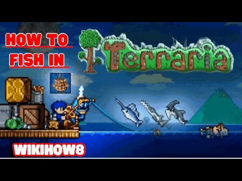 How to Fish in Terraria #1 @hardrockinstrumental #terraria - YouTube