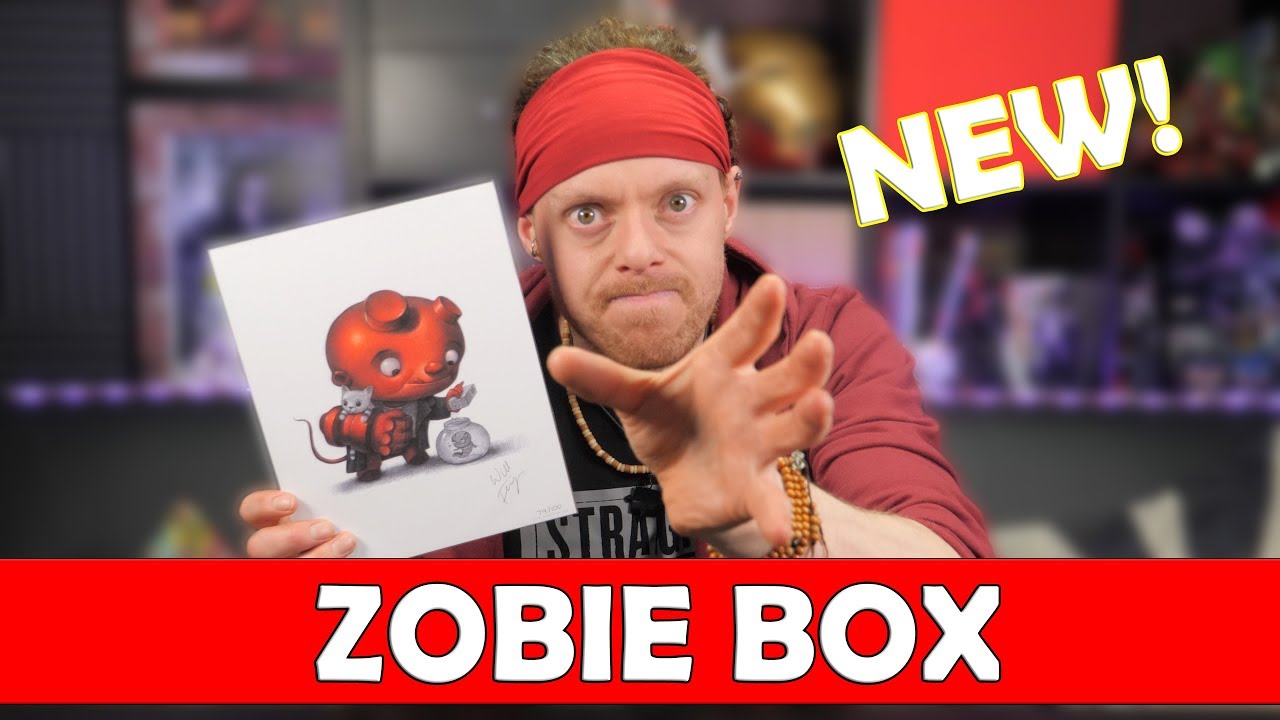 Zobie Box Unboxing February 2019 | NEW BOX - YouTube