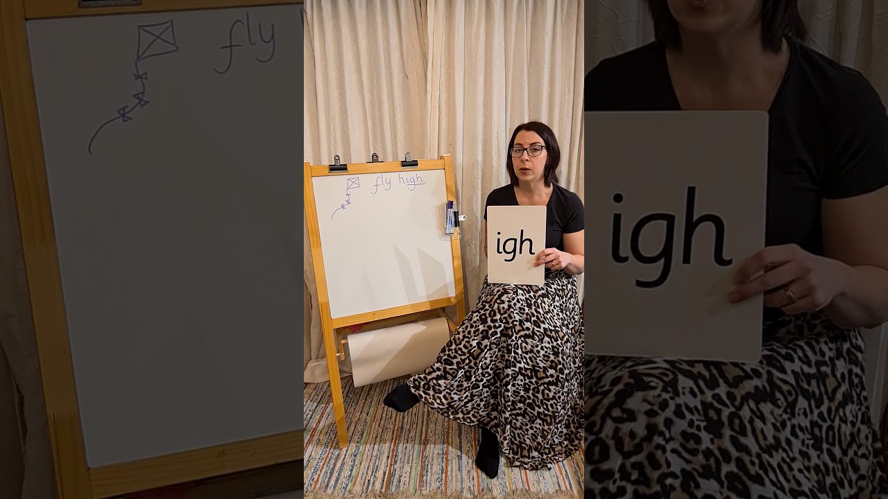 Phonics Phase 3 - Introducing igh - Fly high - YouTube
